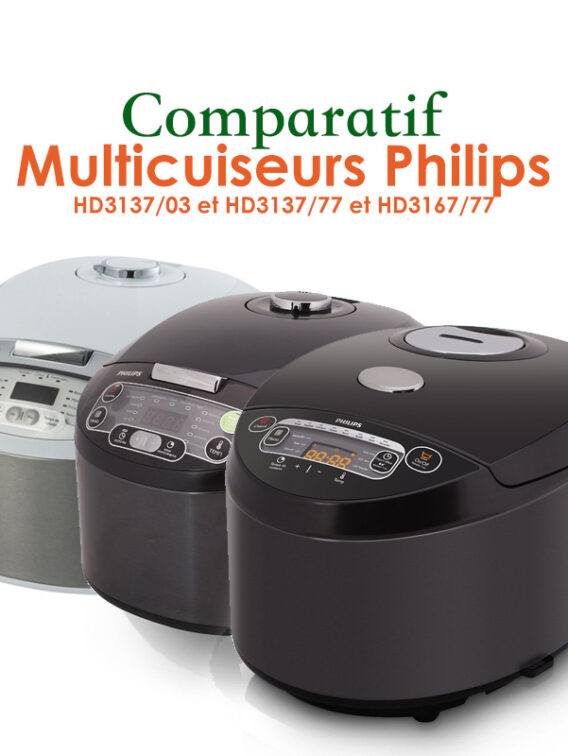 Temps de cuisson et durées des modes du multicuiseur Philips Viva ...